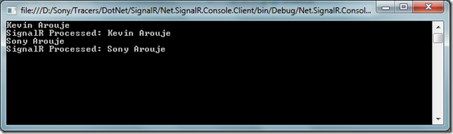 SignalR – Real time pushing of data to connected clients | Sony Arouje